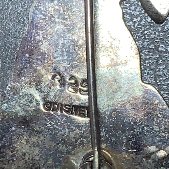 Disney | Jewelry | Vintage Disney 925 Silver Pin | Poshmark